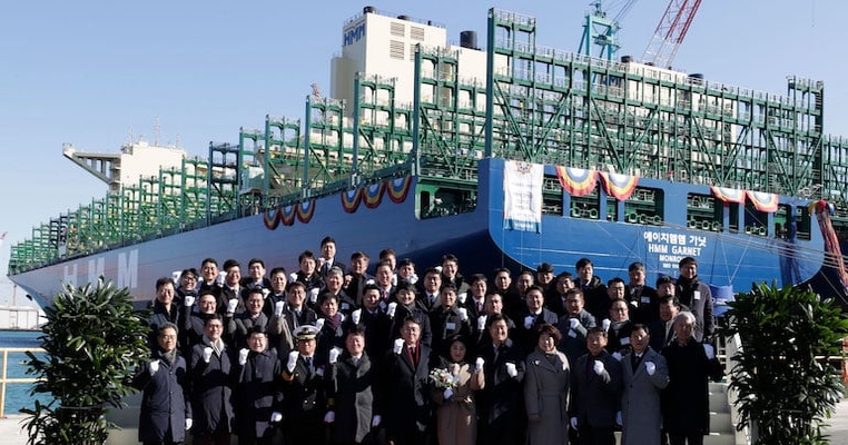 HMM names first in series of 13,000 teu containerships