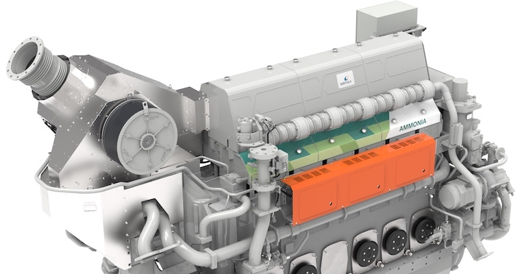 Wartsila signs LoI for first ammonia-fuelled four-stroke engines