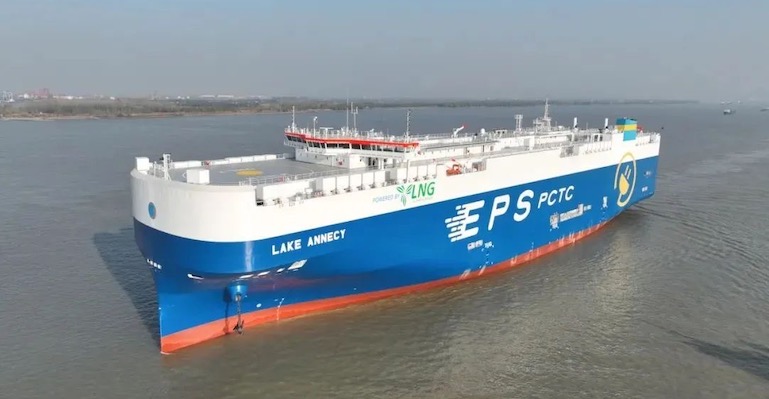 Eastern Pacific Shipping returning to Jinling for PCTC pair