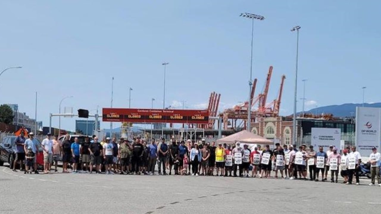 Dockworker strike to hit Canada West Coast ports from Monday