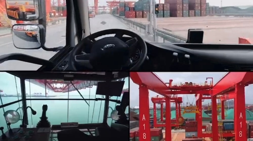 Rizhao port starts operations of fully automated container terminal