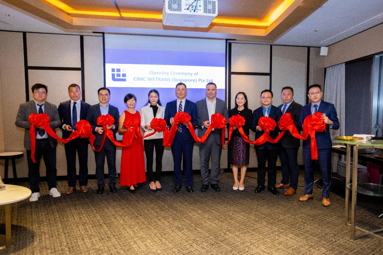 CIMC Wetrans Asian headquarters open in Singapore