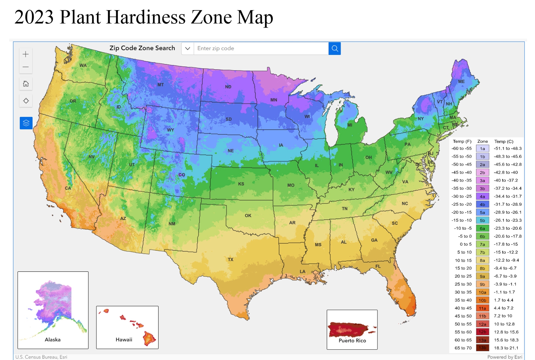USDA adjusts Plant Hardiness Zone Map
