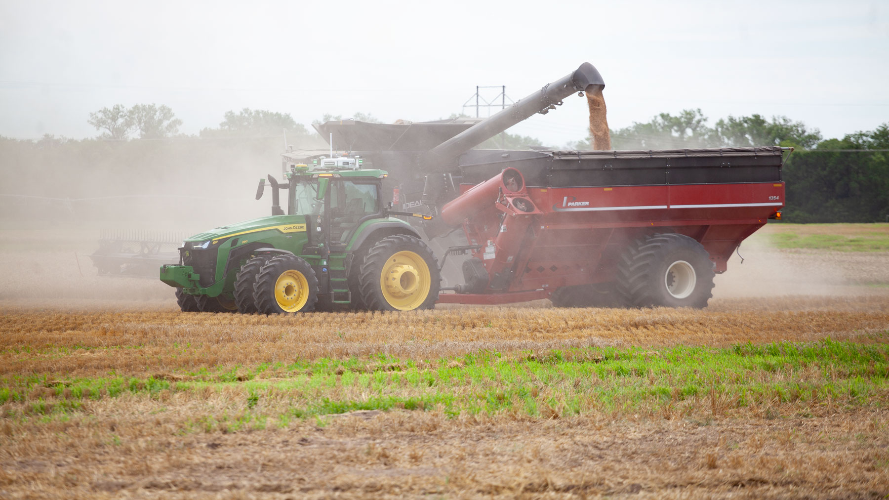 Grain cart autonomy finally here
