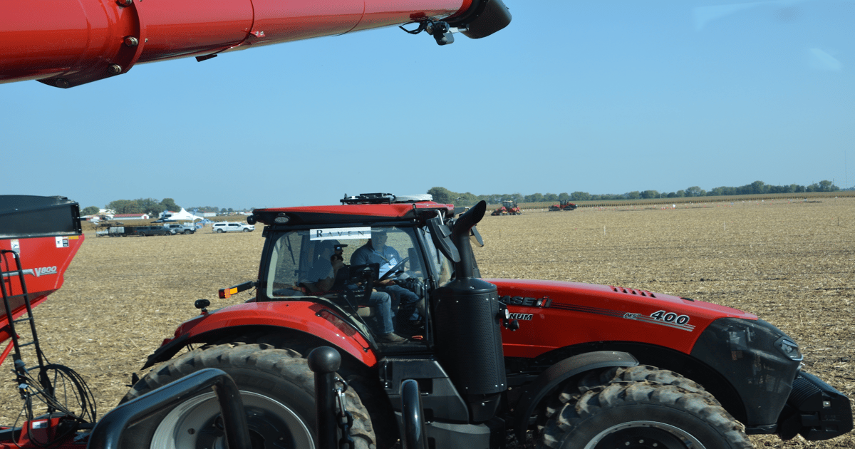 Raven’s automated grain cart operation next step to autonomy