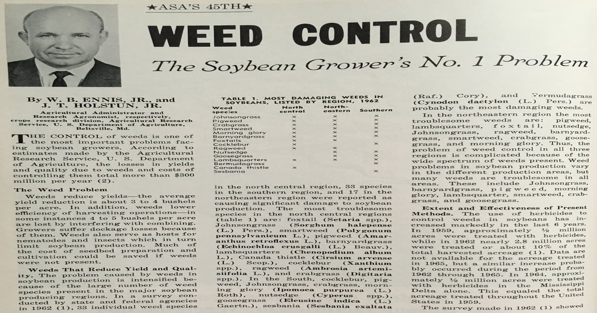 CSD75: Soybean Digest – The 1960s | Farm Progress