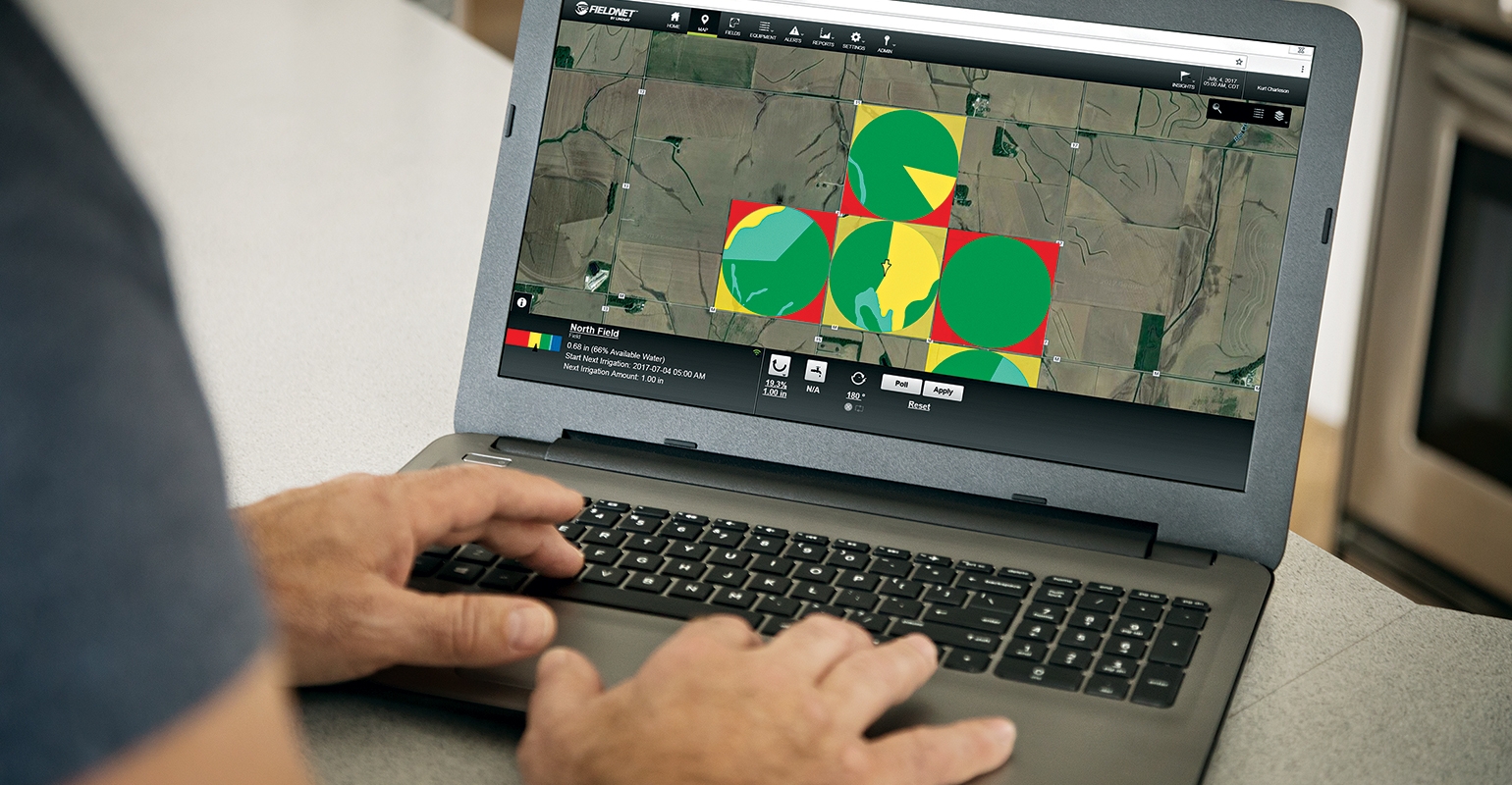 FieldNET by Lindsay adds irrigation management tool
