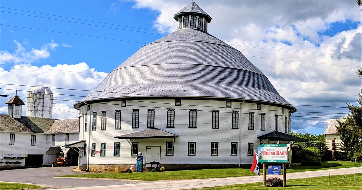 The Round Barn is a rare gem