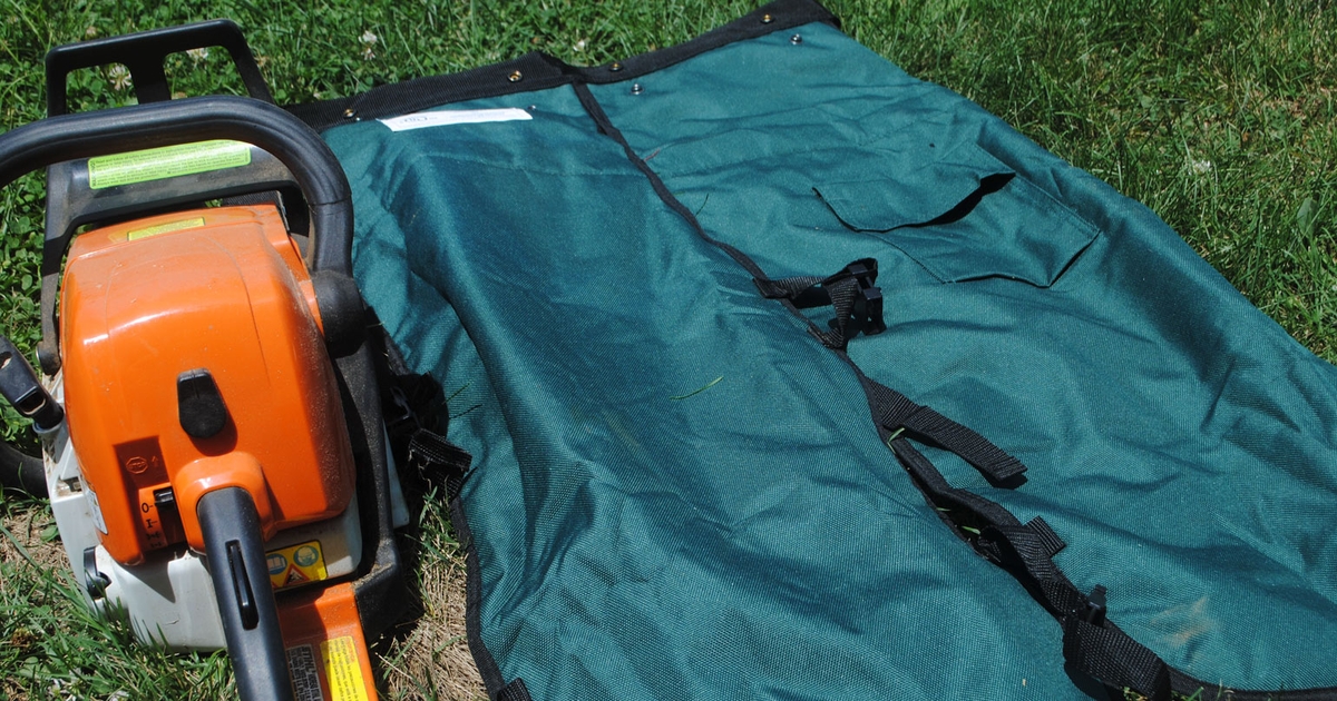 For wood-cutting jobs, wear chain saw chaps