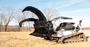Heavy-duty grapple rake from Precision Manufacturing | Farm Progress