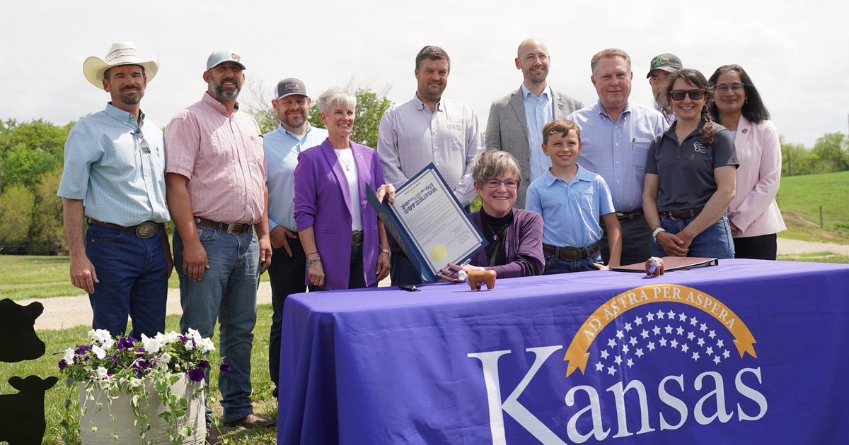 Gov. Laura Kelly proclaims May Kansas Beef Month Gov. Laura Kelly proclaims May Kansas Beef Month