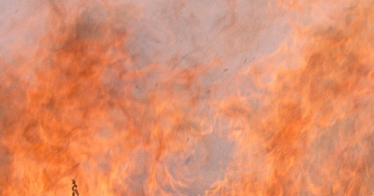 Historic flour mill destroyed by fire