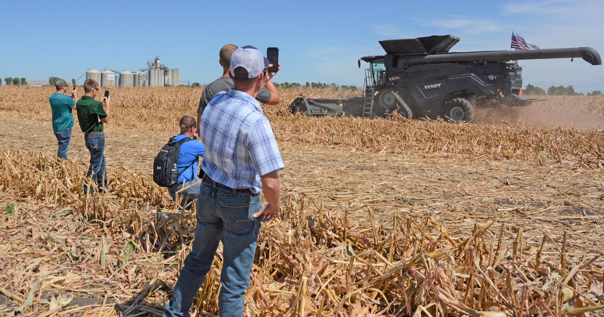 Take virtual ride on Agco’s Ideal combine | Farm Progress