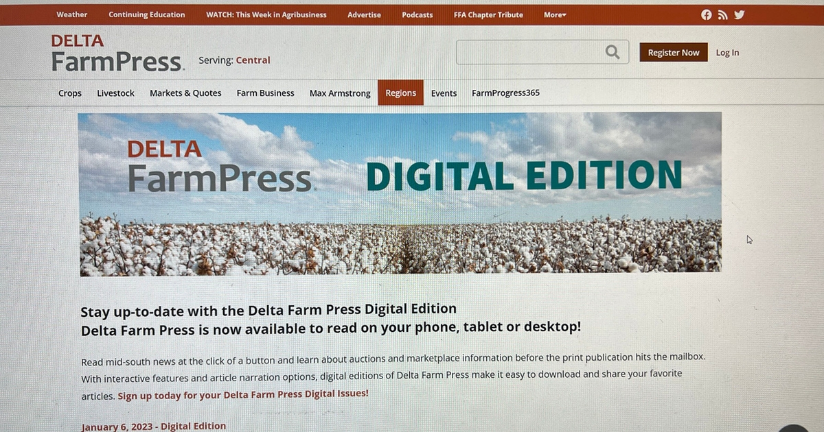 Delta Farm Press digital issues