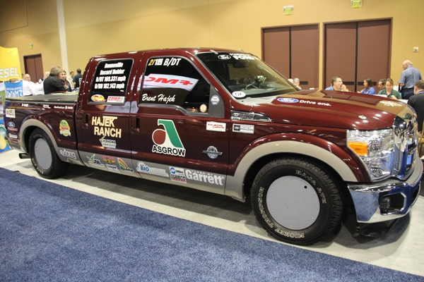 Biodiesel-fueled Ford truck holds record for diesel land speed | Farm ...