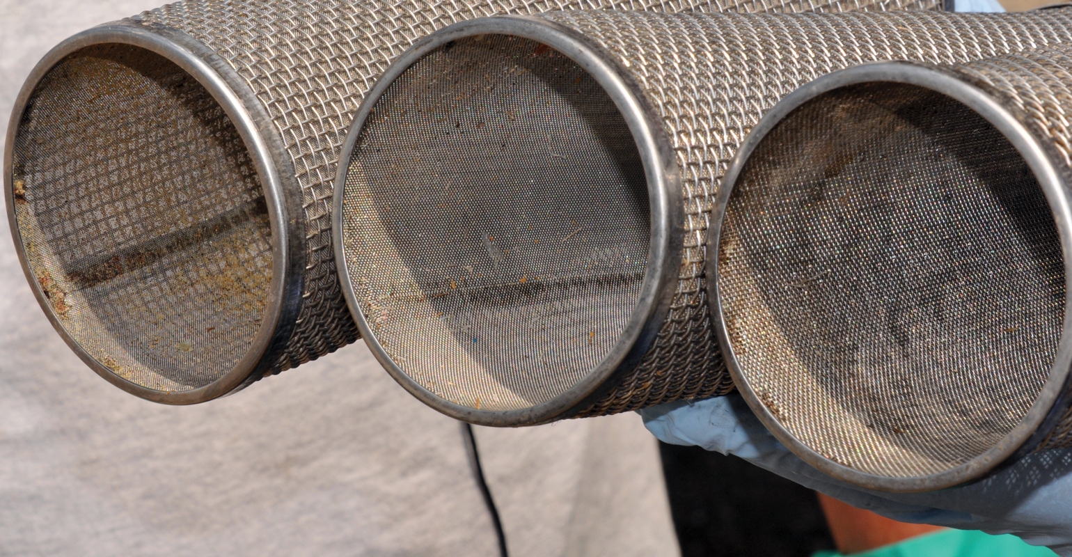 Can you find all the screens on your sprayer?