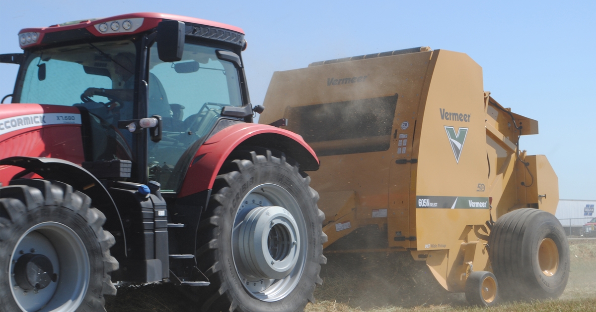Early hay press was precursor to modern balers