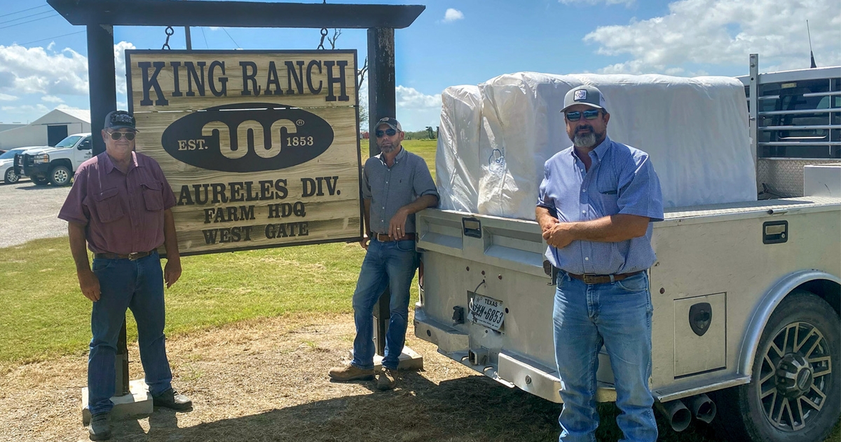 The tide changes with 2021's first bale | Farm Progress