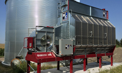 Grain dryer offers new efficency technology