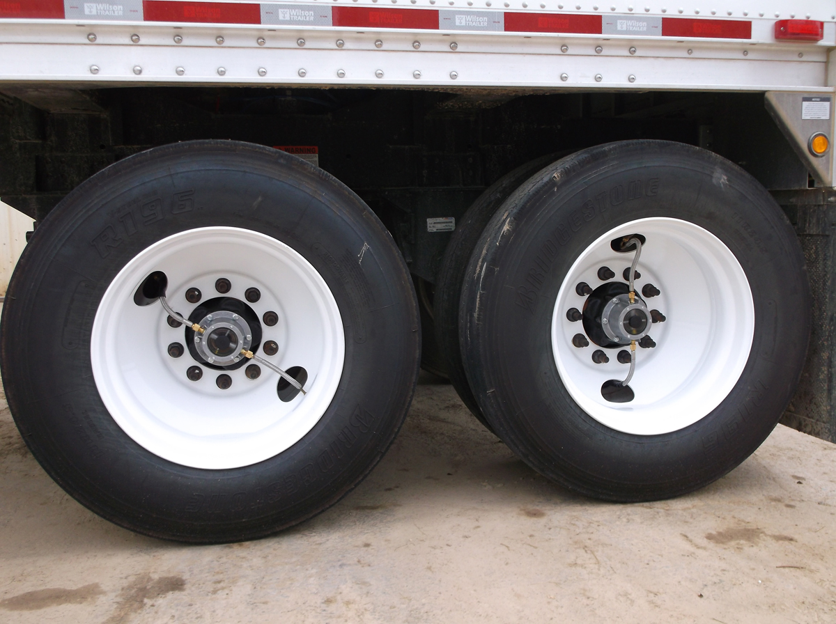 Smart tire pumping system for semi-trailers | Farm Progress