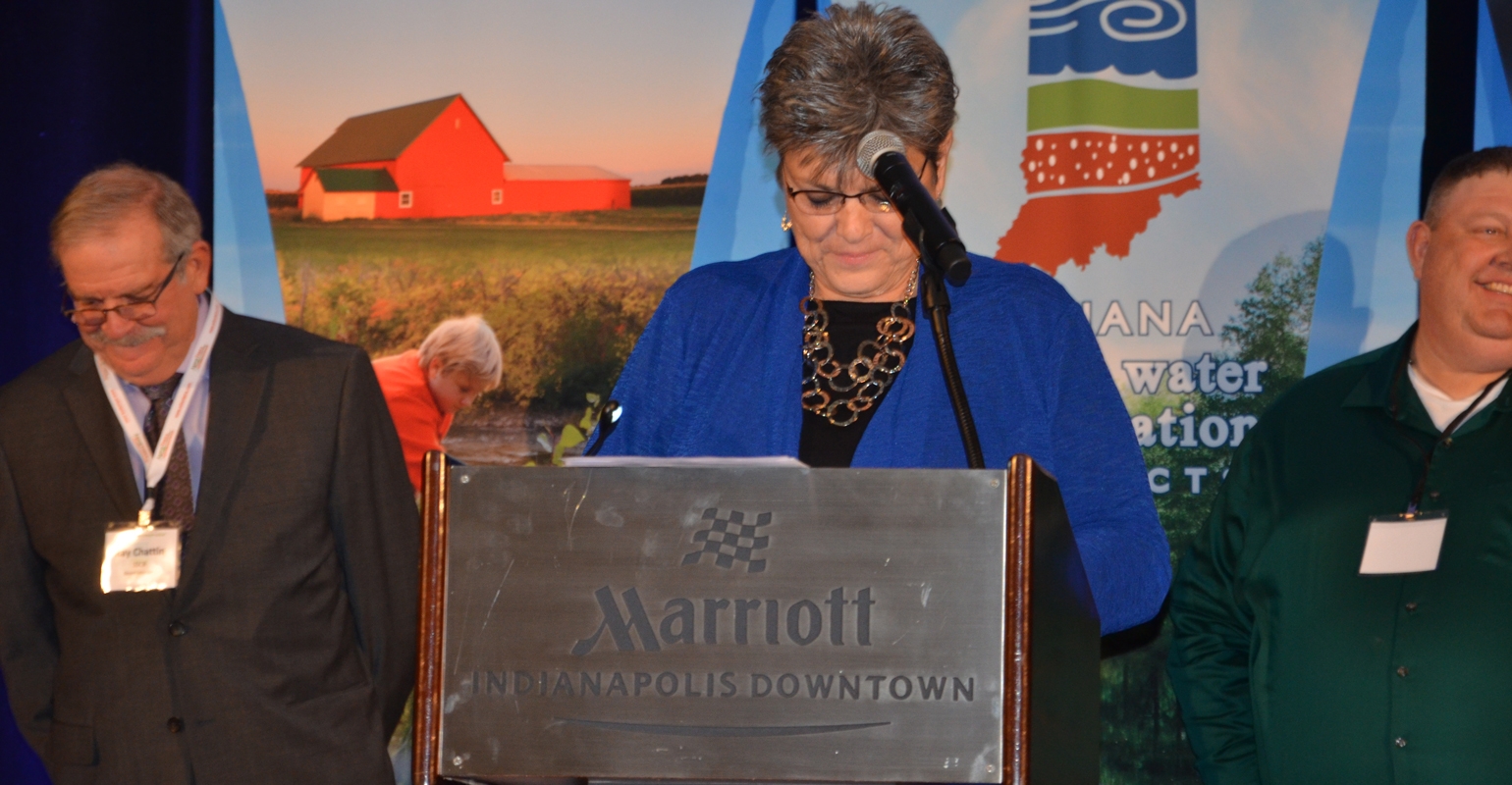 Jane Hardisty receives rousing send-off at IASWCD conference