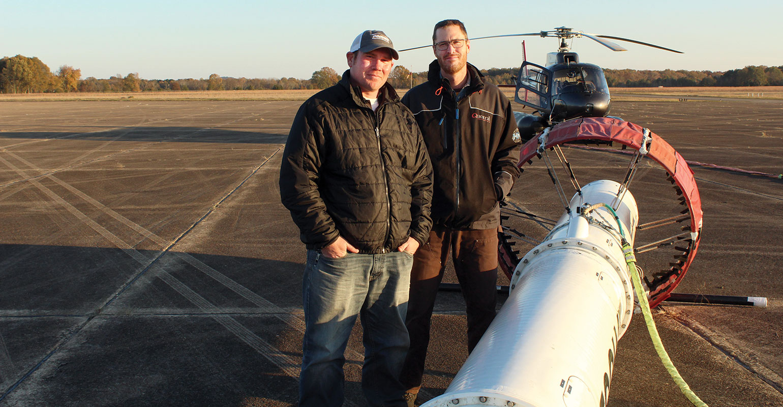 US Geological Survey completes first aerial survey