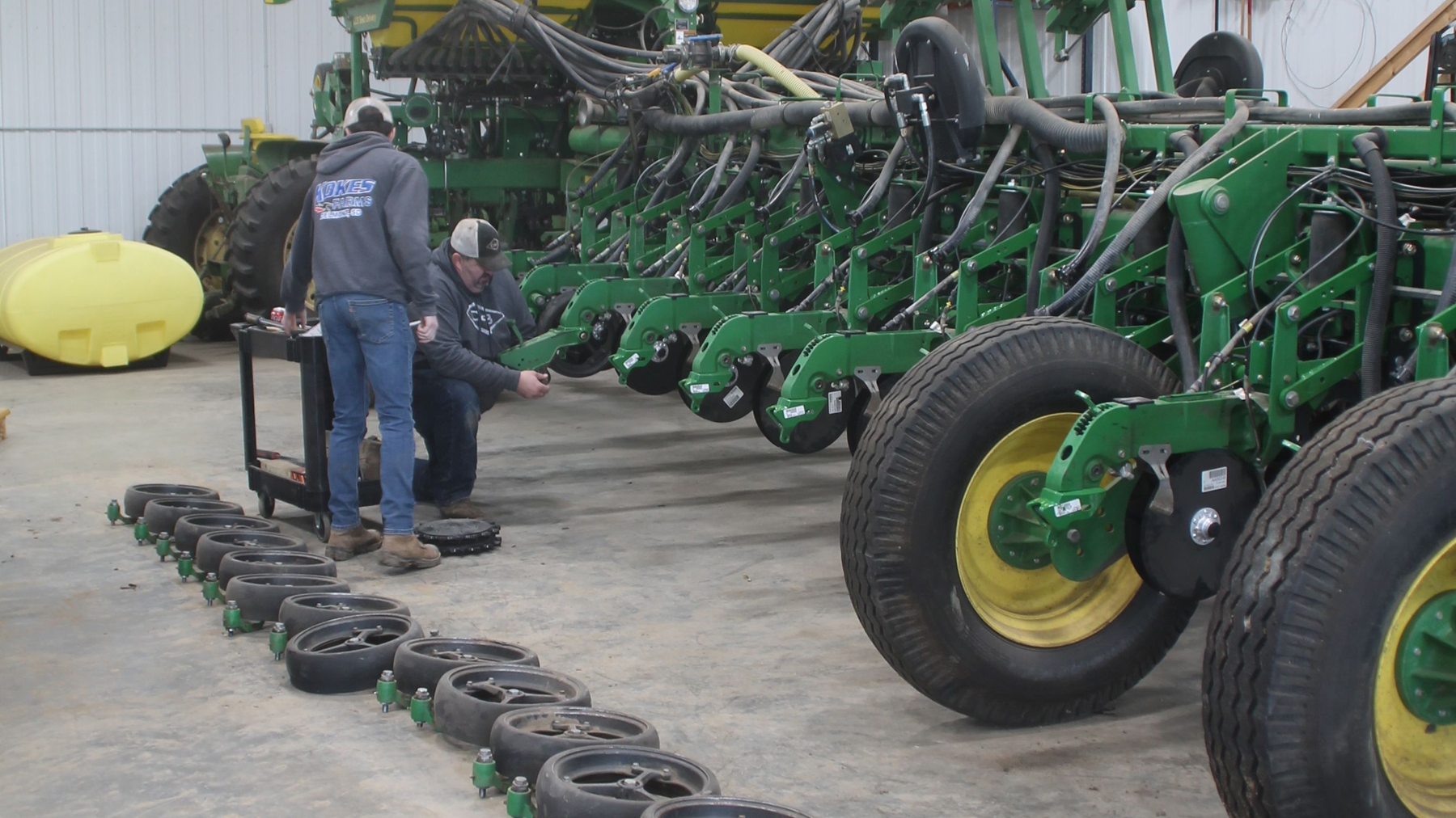 Dream farm shop makes quick work of DIY repairs