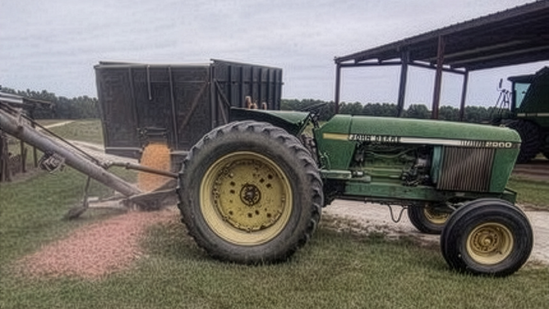 Auger tractors showcase engine reliability