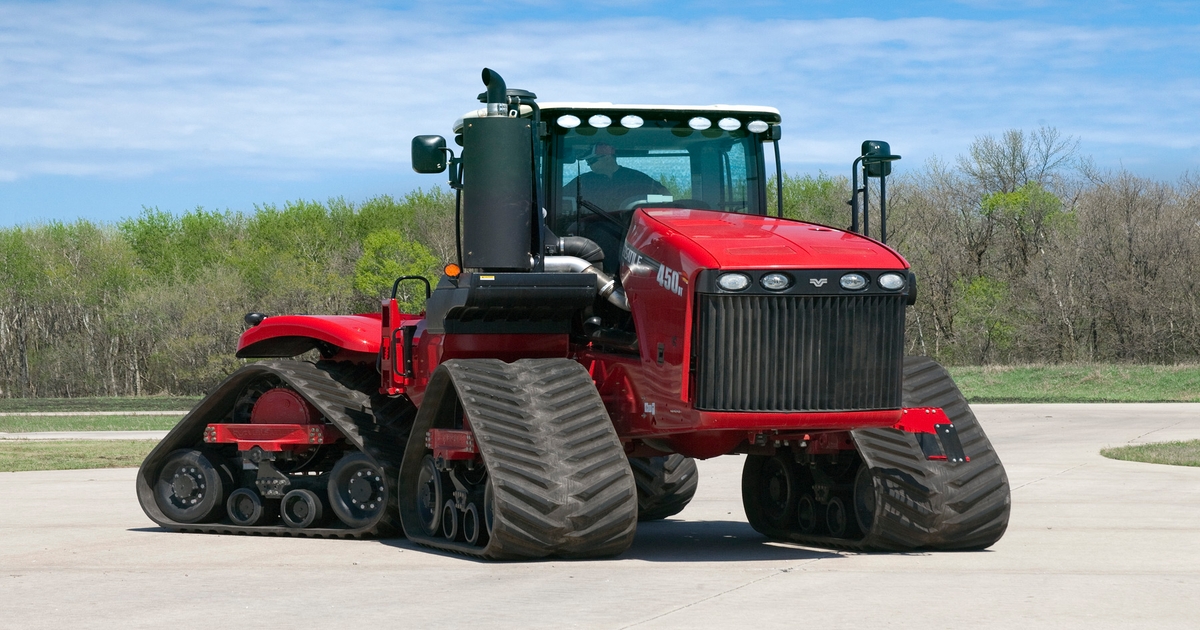 Versatile's track tractor is officially unveiled