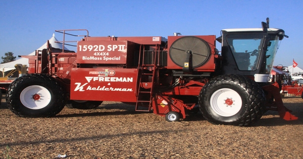 New Freeman Big Baler with greater capacity cuts and bales at same time ...