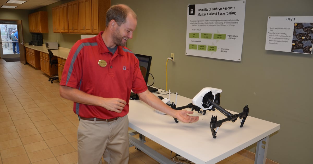 What UAV tech could do for plant breeding