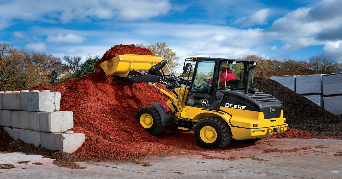 John Deere improves compact wheel loaders to deliver even more power a