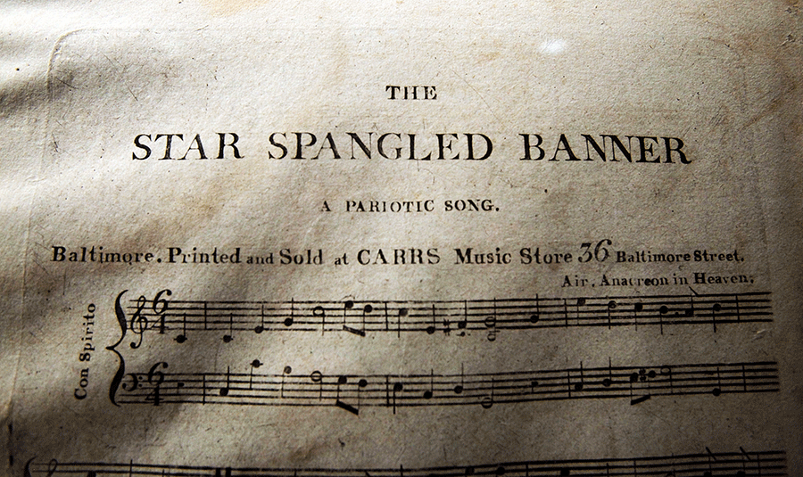 That Star Spangled Banner still proudly waves…