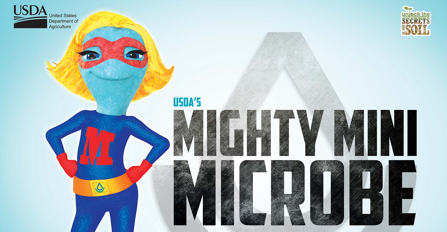 Mighty Mini Microbe's Tale aims to unlock soil secrets