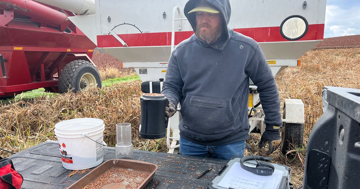 On-farm testing is farmer’s passion