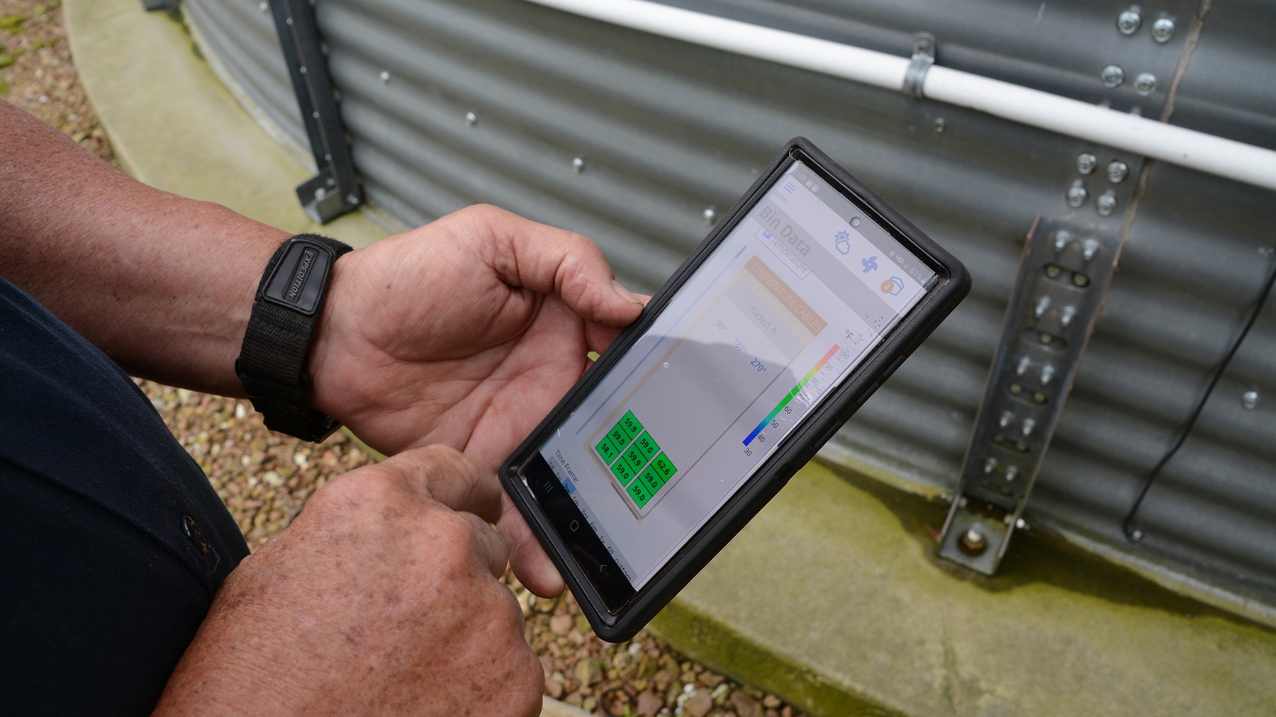 High-tech monitors help you make more money from stored grain