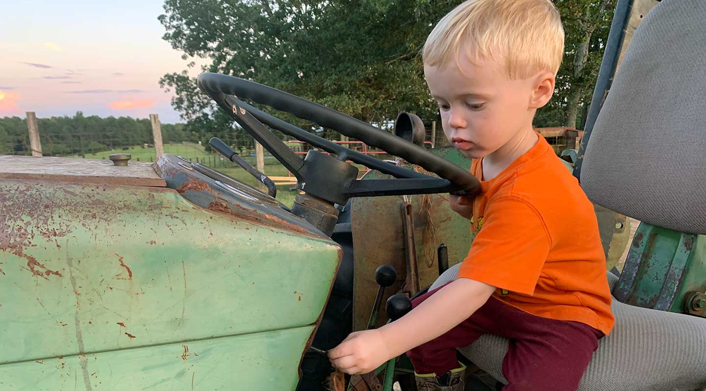 Tractor unites, frustrates three generations of Alabama ranchers