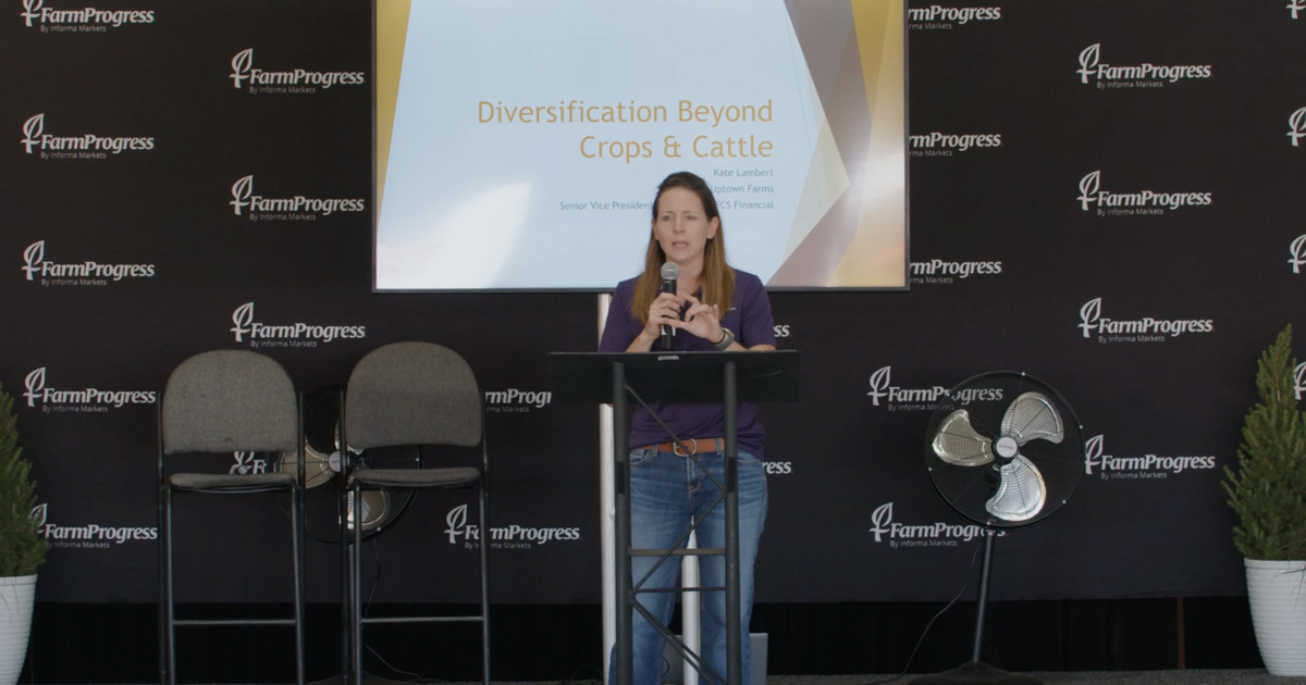 Diversification Beyond Crops and Cattle Diversification Beyond Crops and Cattle