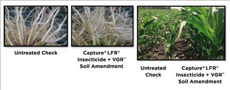 Enhancing soil insecticide technology
