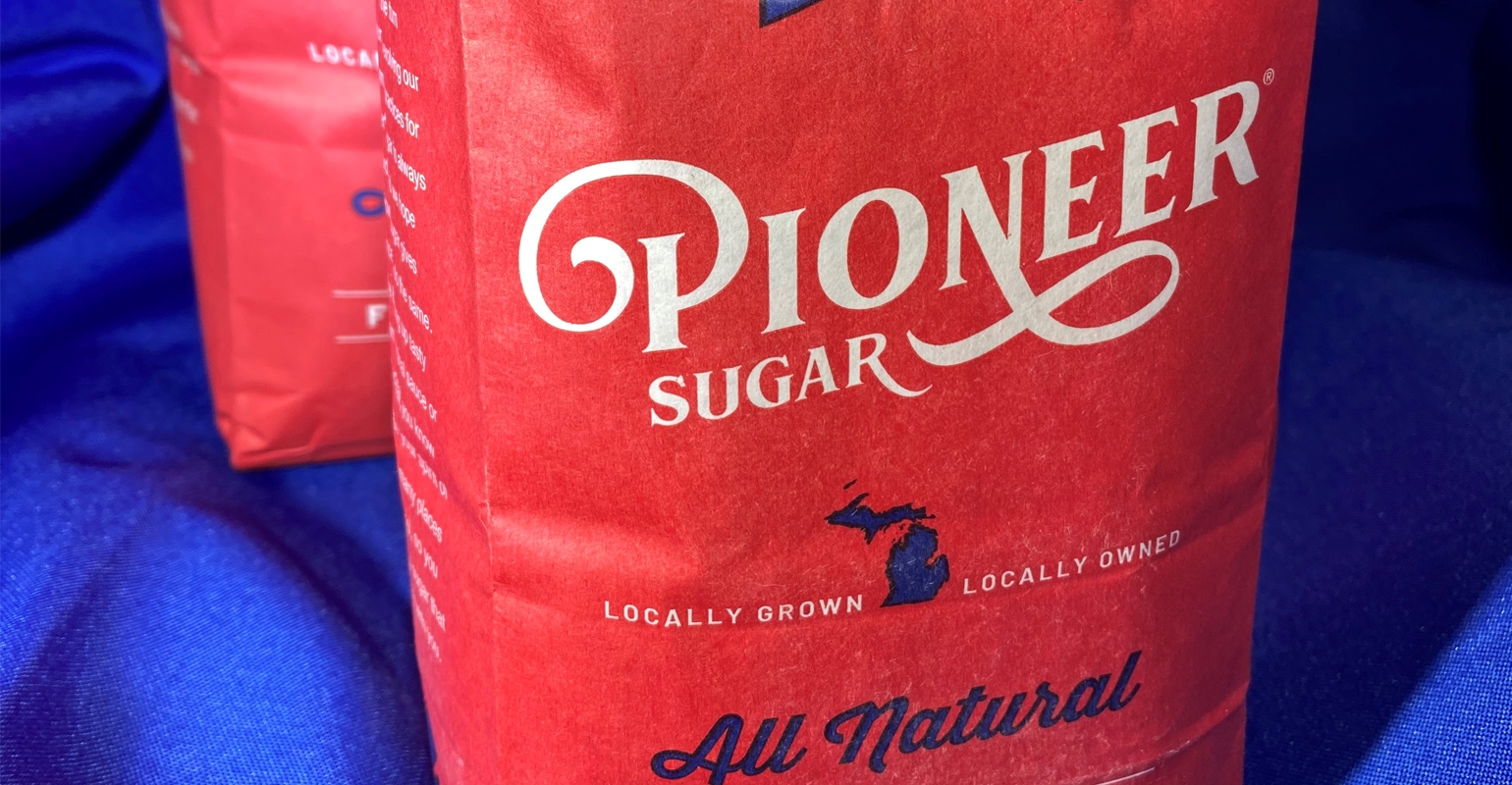 Michigan Sugar Co. redesigns Pioneer Sugar bags