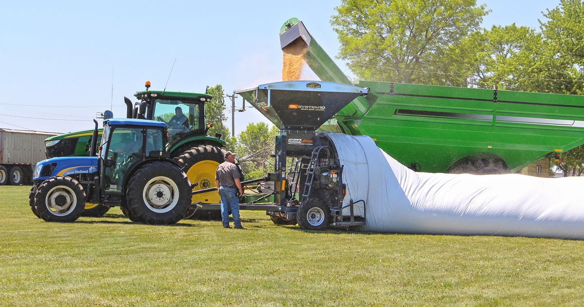 Tips for storing grain in bags