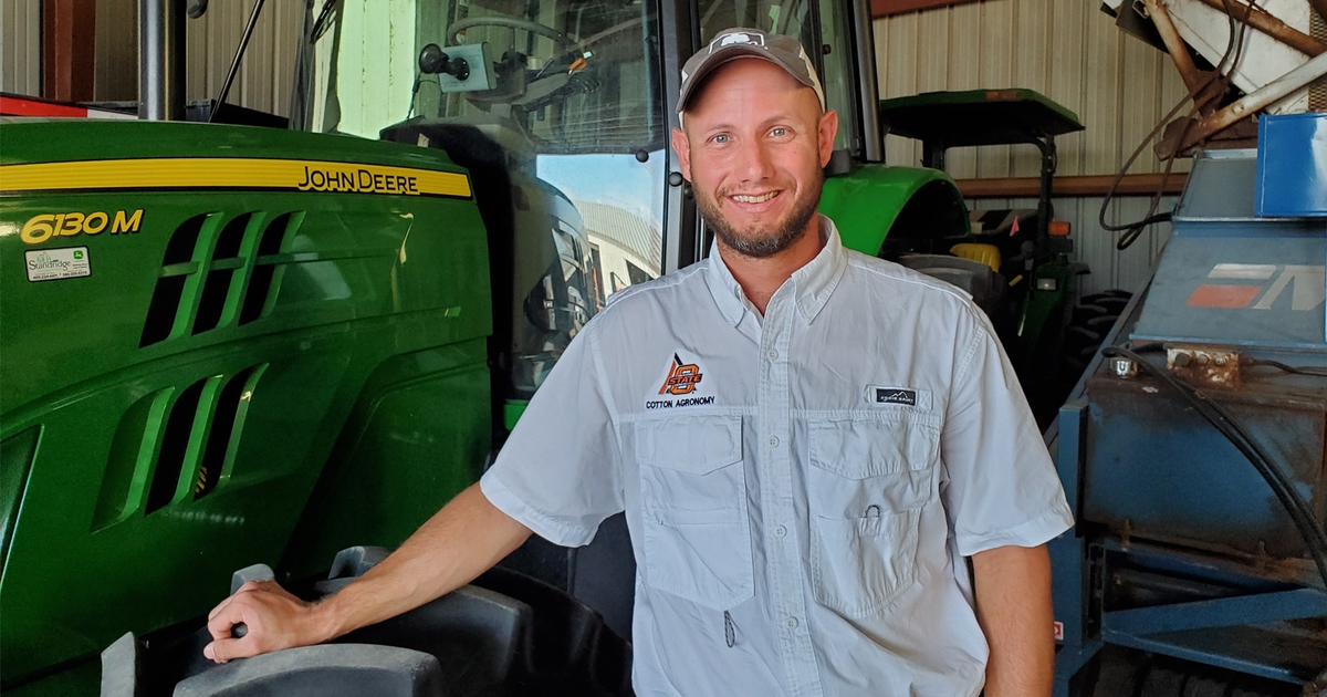 Seth Byrd: Beltwide Extension Cotton Specialist of the Year