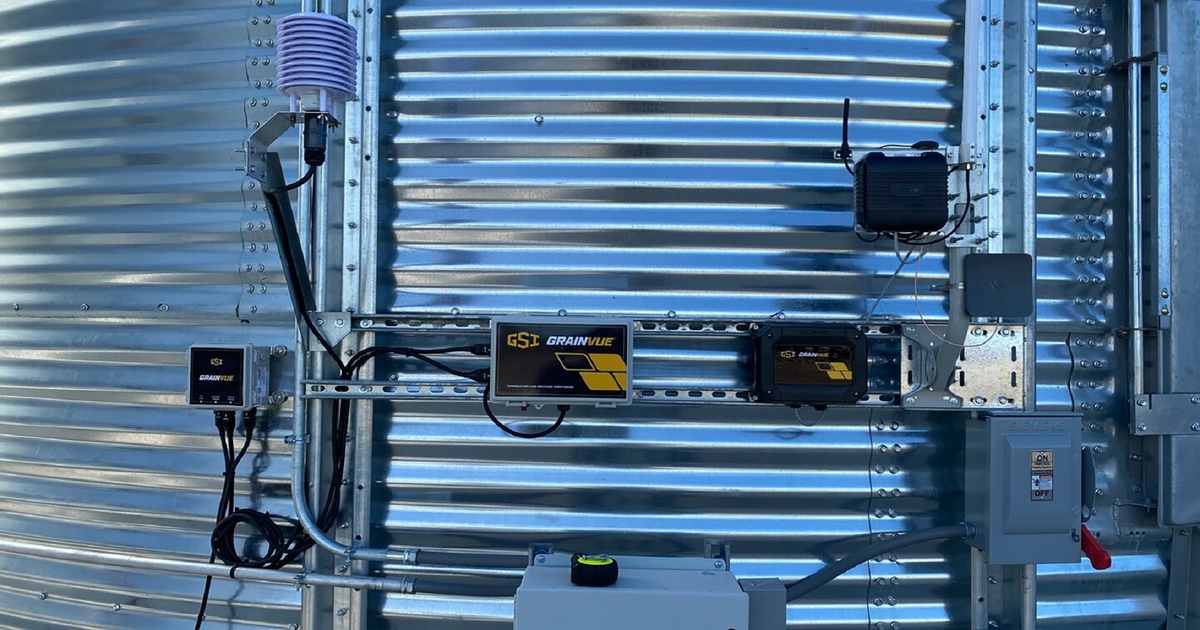 Automate stored grain management