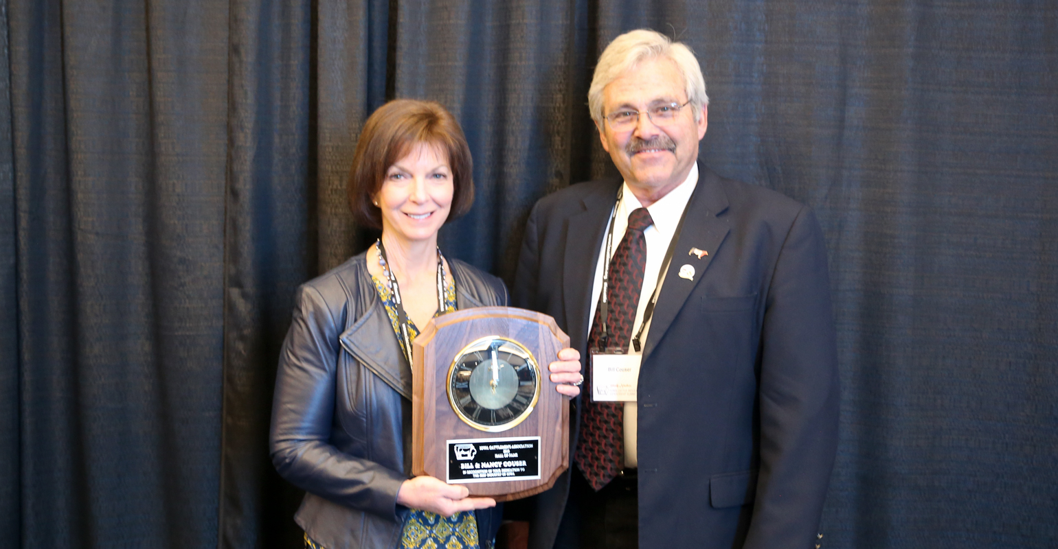 Cousers inducted into Iowa Cattlemen's Hall of Fame