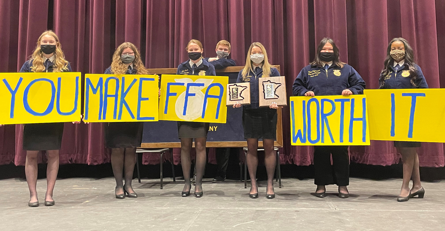 FFA honors student achievement at virtual Minnesota state convention