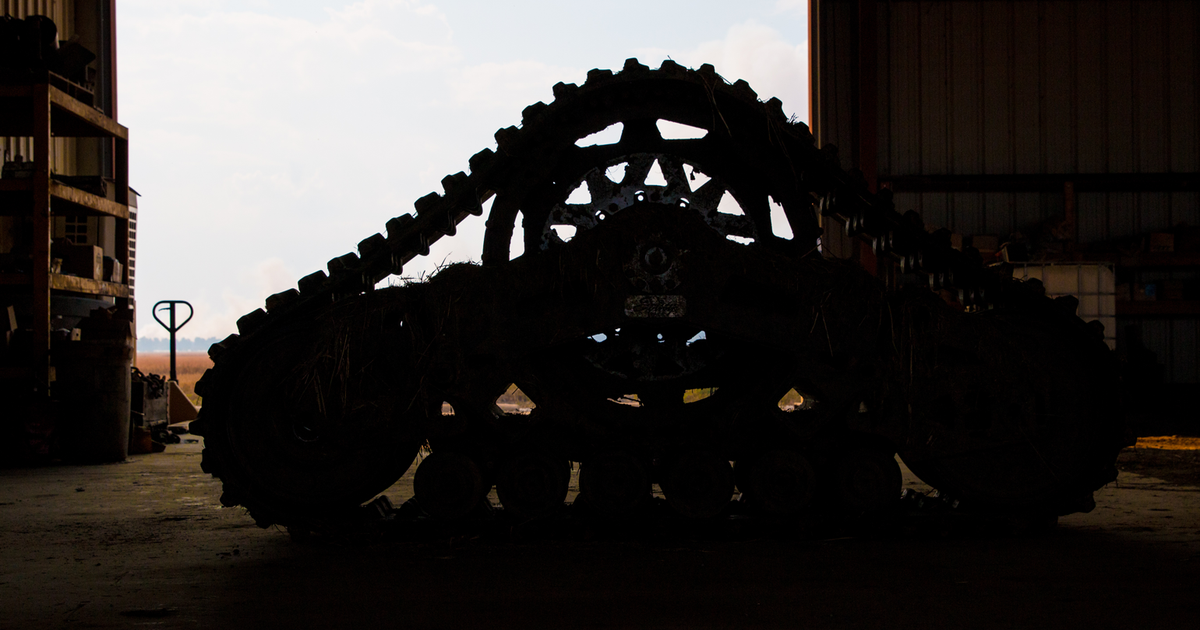 Why install a track system on your farm equipment?