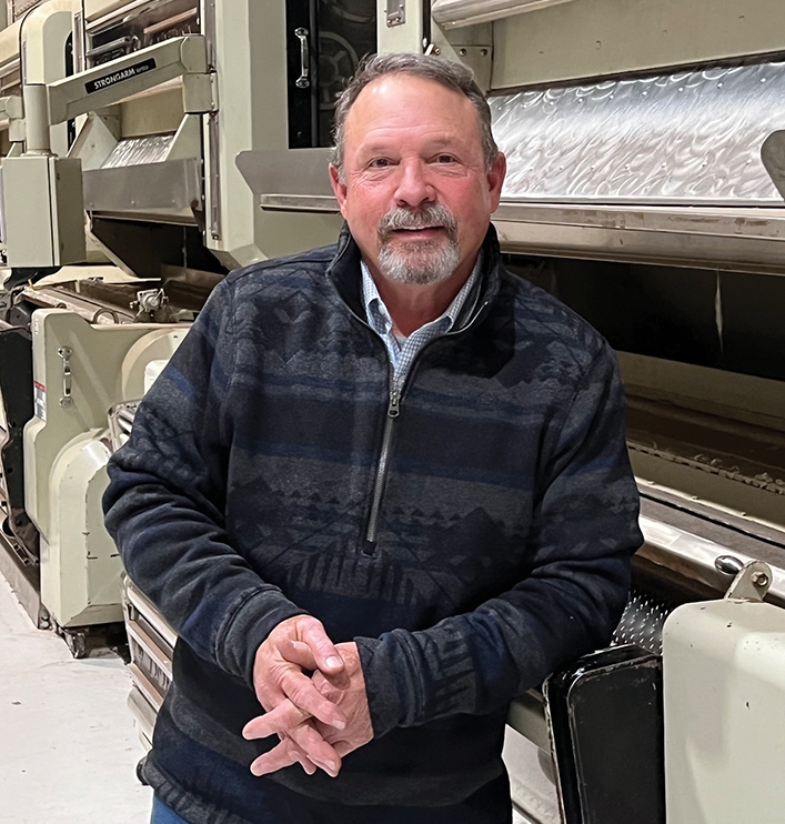 Tom Calloway is always ready to get to work