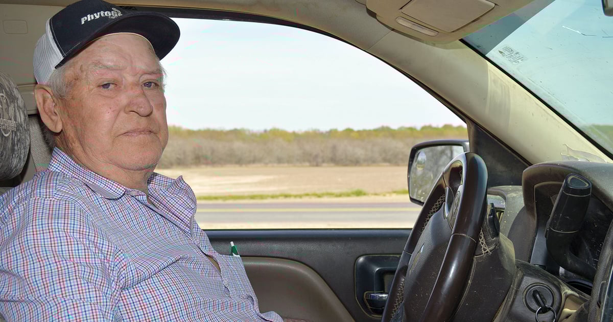 Roy gordon marks 52 years at heaton Farms.