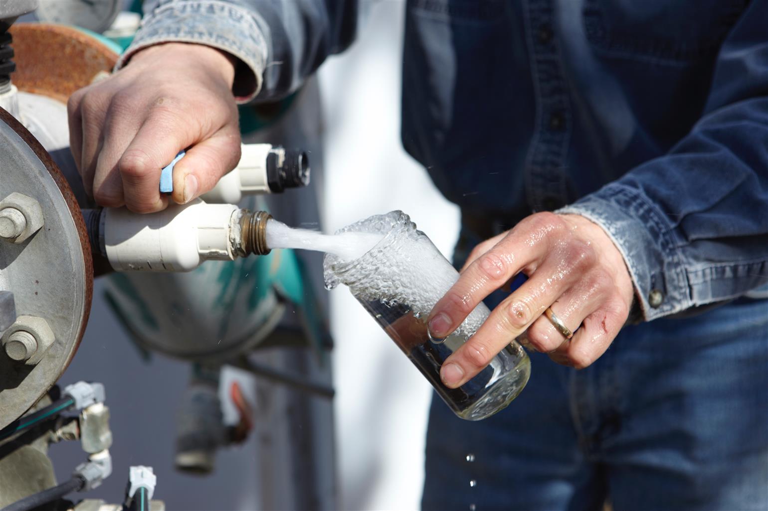 How to get an accurate water sample from irrigation systems