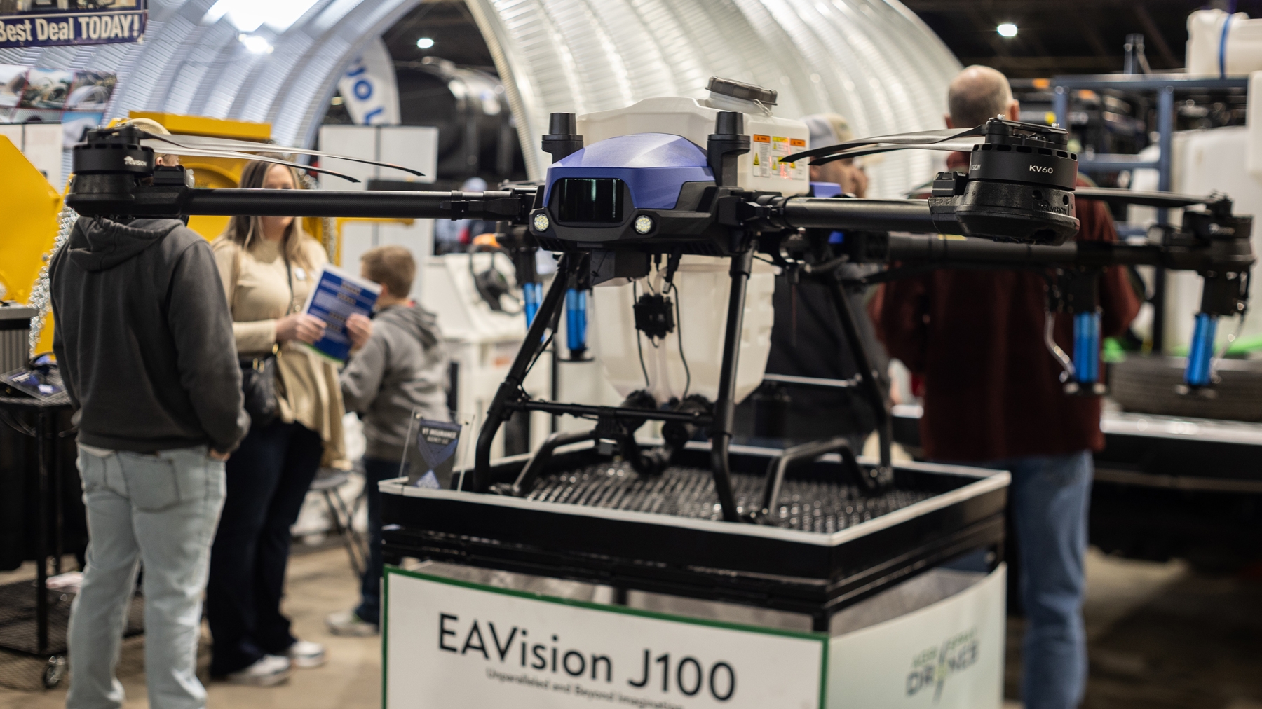 New ag drones boost farming efficiency and precision